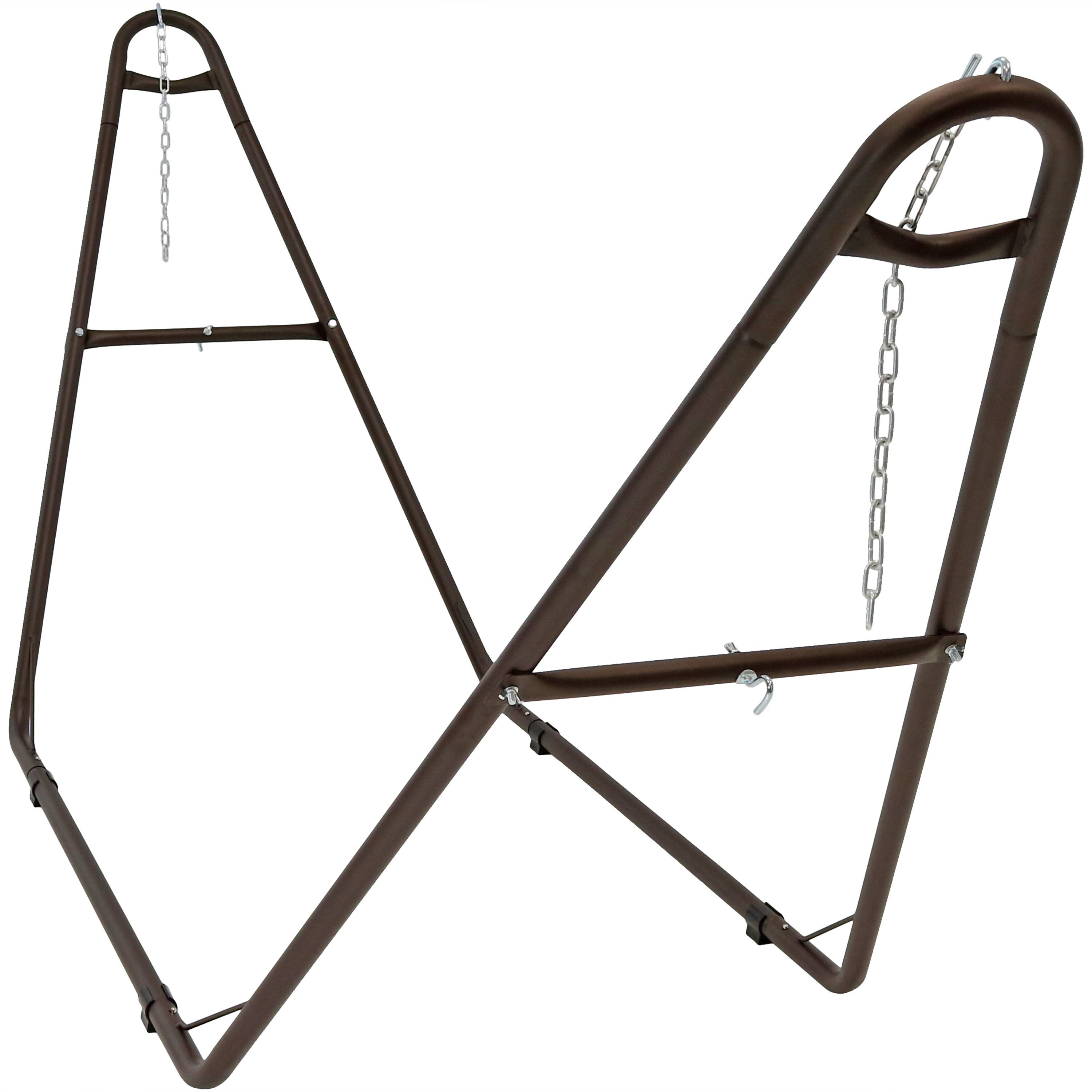 Sunnydaze Powder-Coated Steel Multi-Use Universal Hammock Stand ...