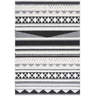 Wade Logan® Aarent Southwestern Ivory/Black Indoor / Outdoor Area Rug ...