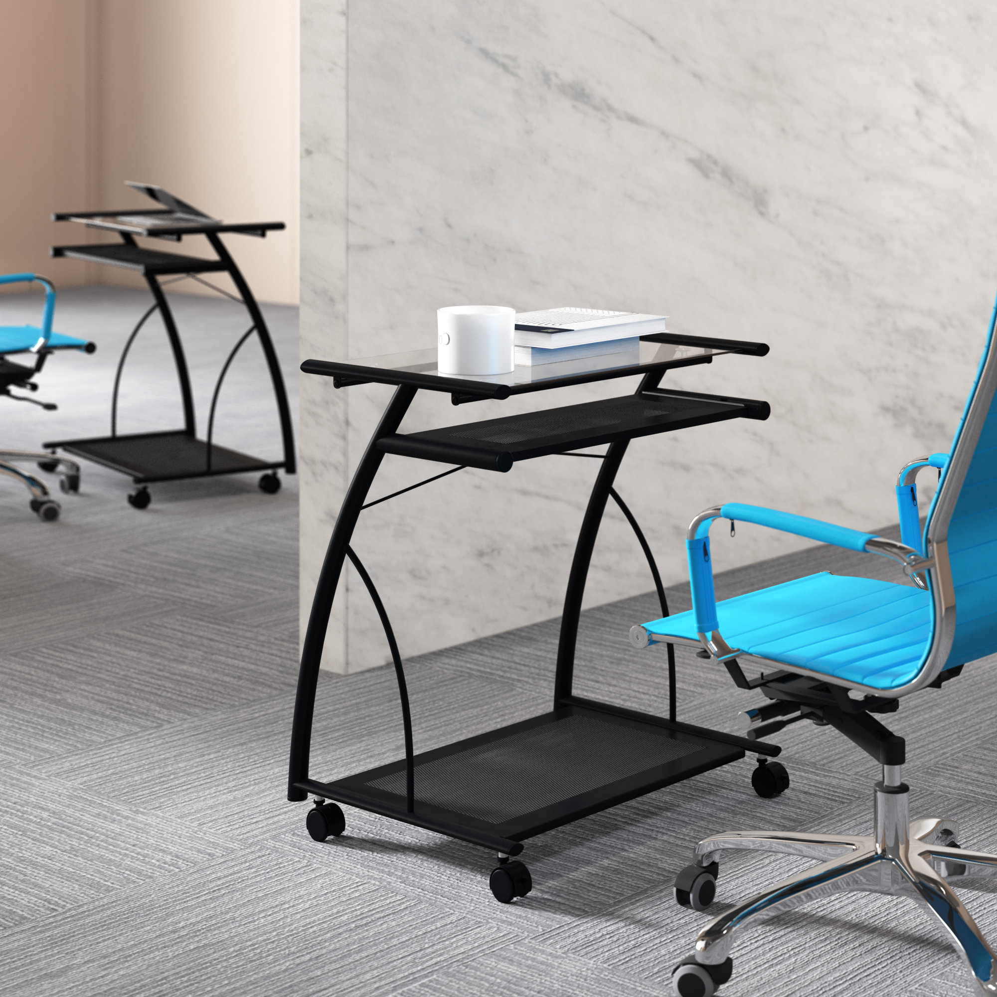 Upper Square™ Jace Mobile Laptop Cart & Reviews - Wayfair Canada