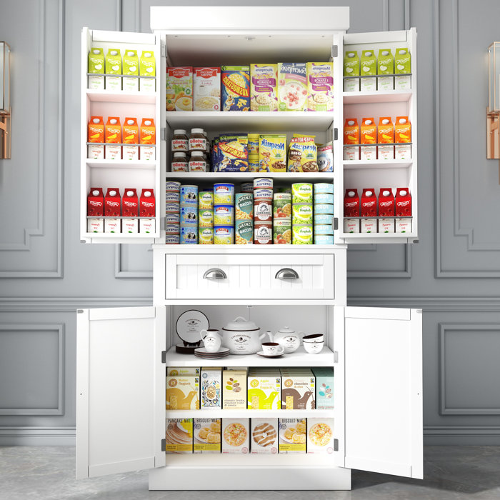 Red Barrel Studio® Theada 72'' Kitchen Pantry & Reviews | Wayfair