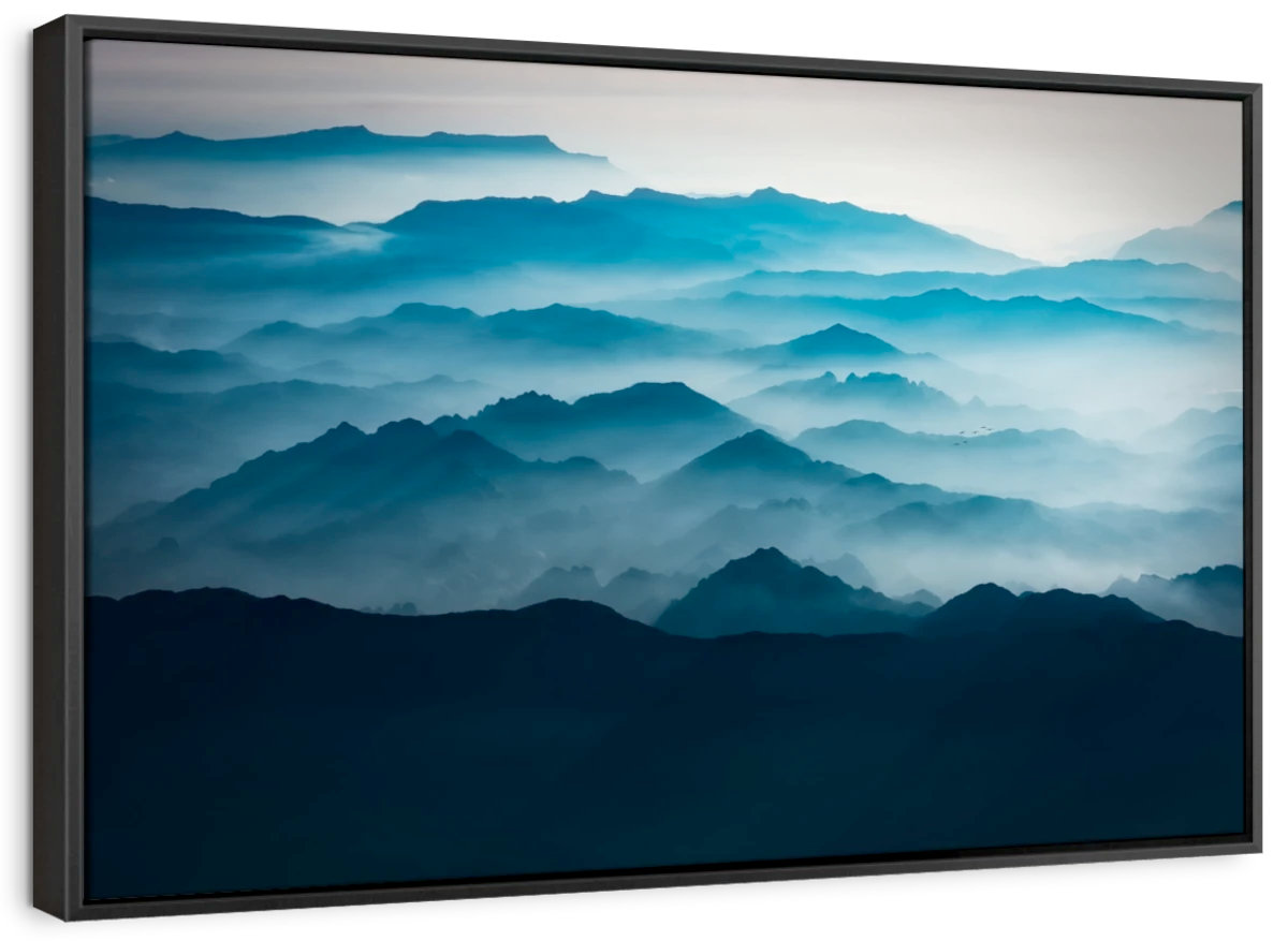Elephant Stock Nature " Vang Vieng Mountain Range Wall Art " | Wayfair