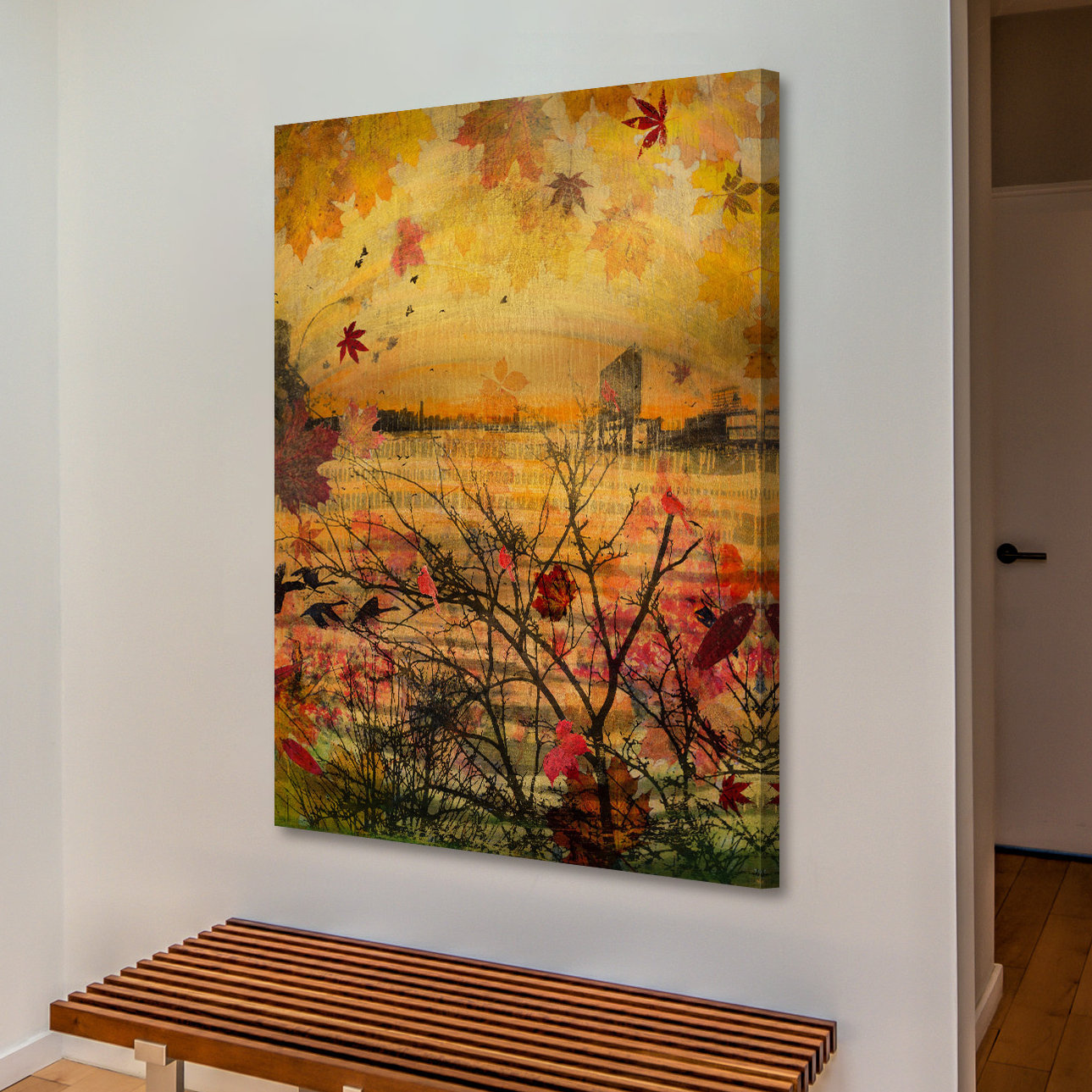 Marmont Hill 'Autumnal Tide' by Tracy Silva Barbosa Print of Painting ...