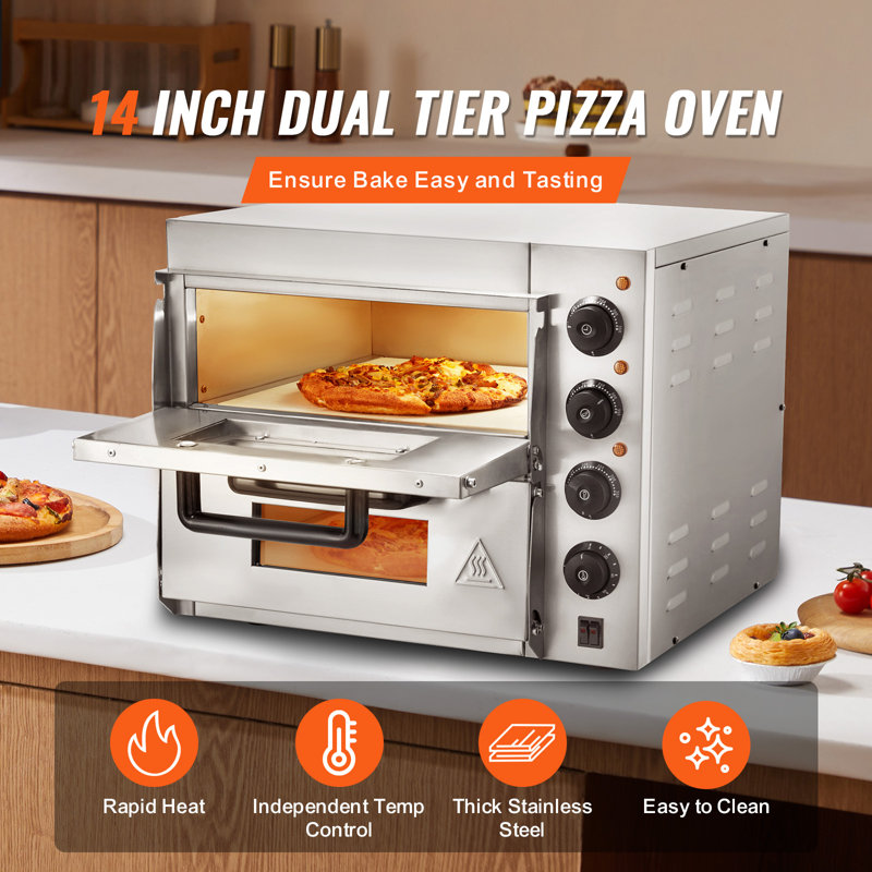 how to cook pizza in an electric oven