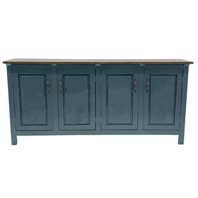 Red Barrel Studio® Savannah Solid Wood 80" Traditional Sideboard Buffet ...