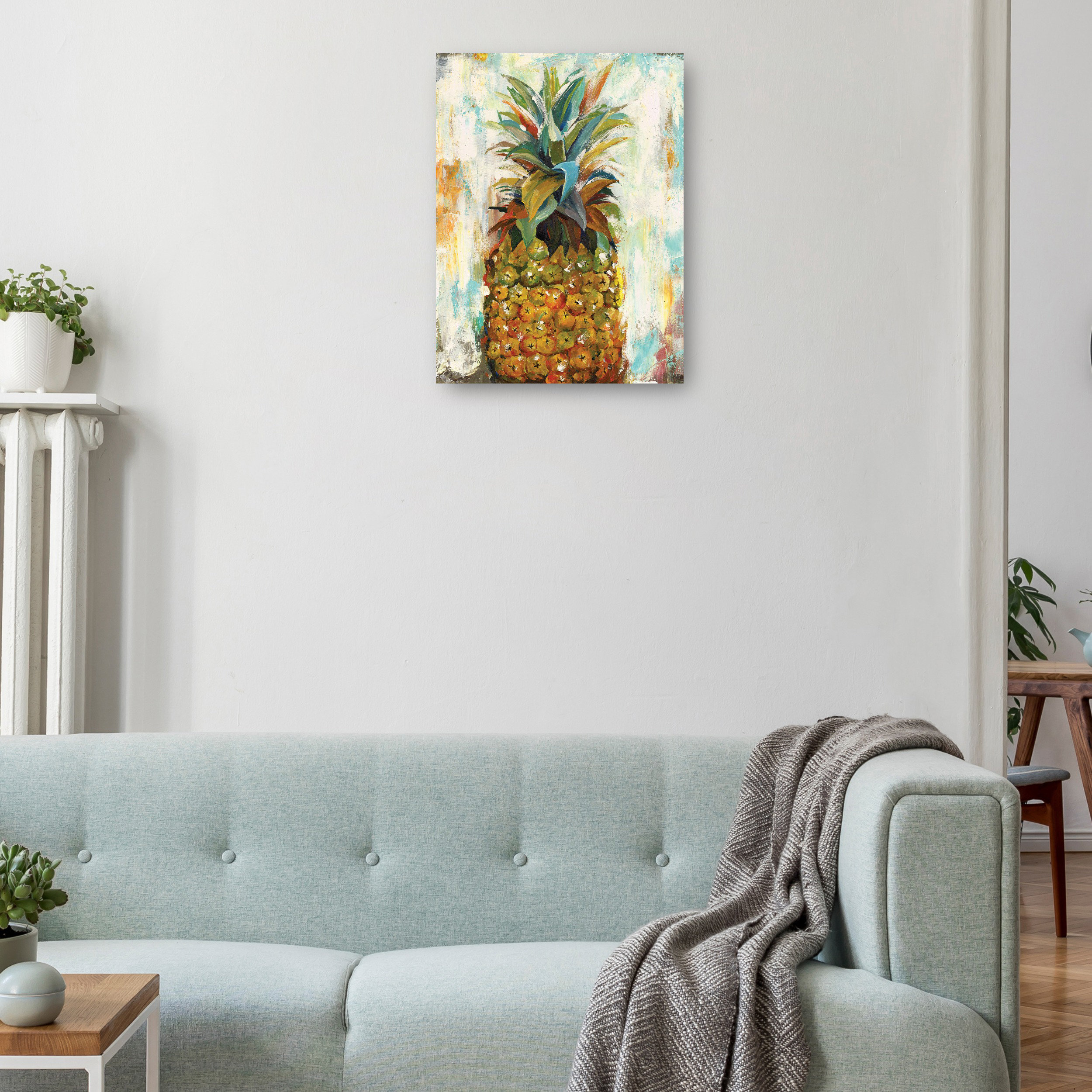 Bay Isle Home™ Pineapple Portrait by Frank Parson Canvas Art Print ...