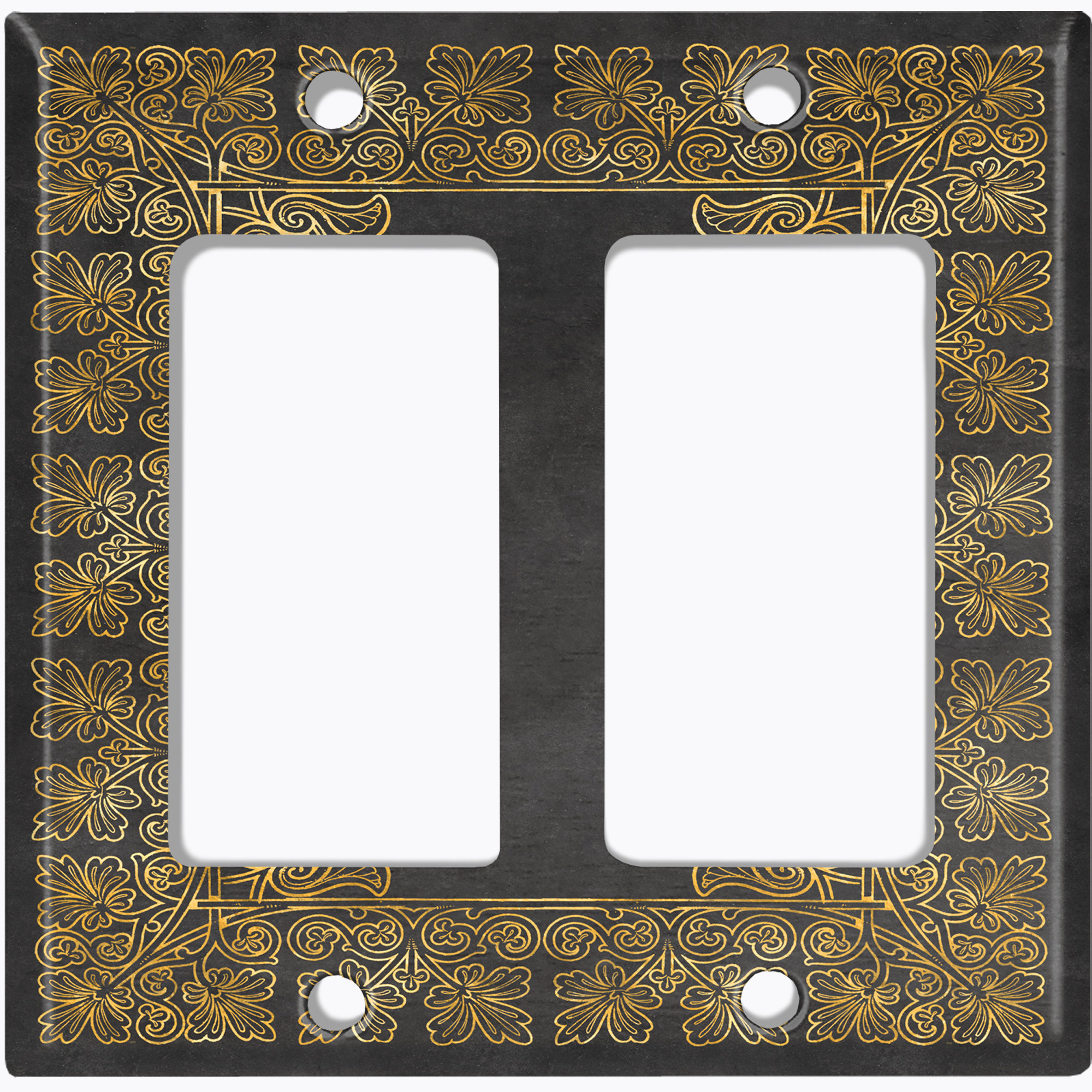 WorldAcc 2-Gang Rocker Wall Plate | Wayfair