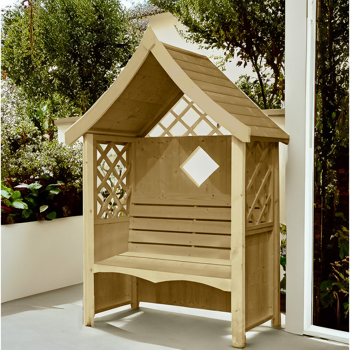 Shire GB Rose Arbour Bench & Reviews | Wayfair.co.uk
