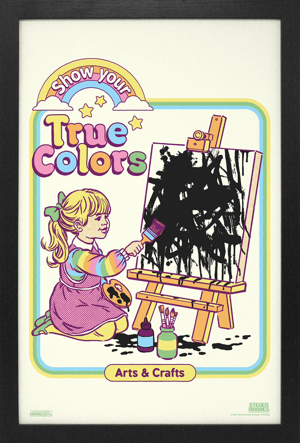 Ebern Designs Steven Rhodes - Show Your True Colors 11x17 Gel-Coat ...