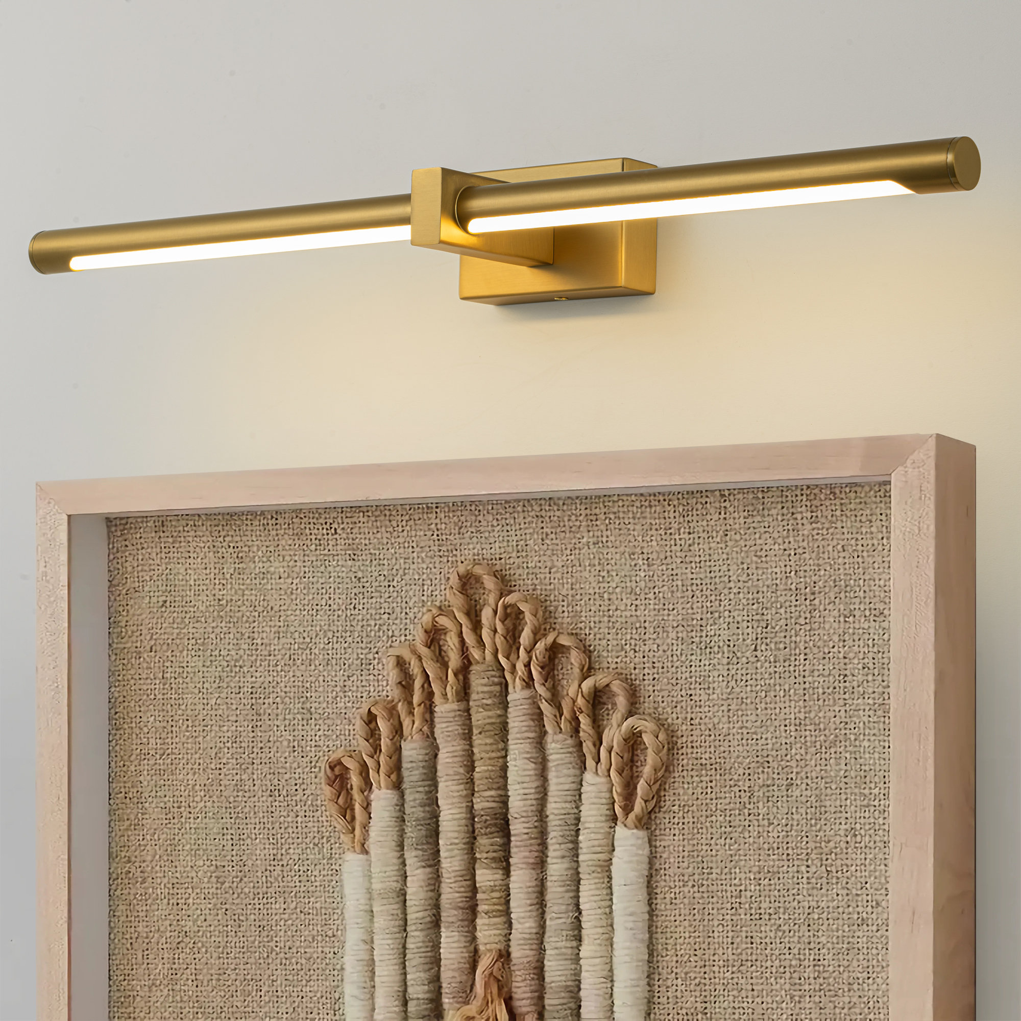 Wrought Studio Dimmable LED Aluminum Wall Mounted Picture Light ...