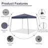 Zenova 10 Ft. W X 10 Ft. D Steel Pop-Up Canopy With Weights & Reviews ...