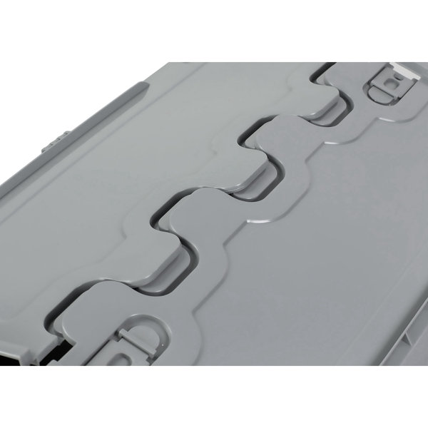 Mount-It! Collapsible Plastic Storage Crate, Folding Utility ...