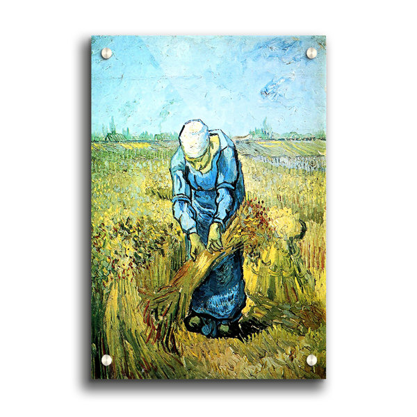 East Urban Home Farm Worker by Vincent Van Gogh - Unframed Painting ...