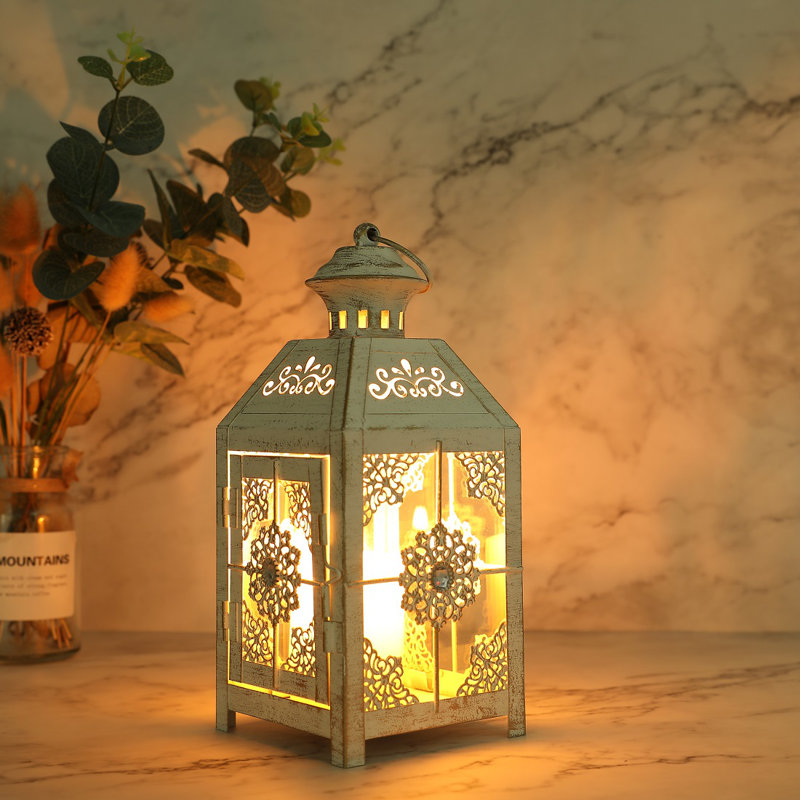 Charlton Home® 9.5" Tabletop Lantern & Reviews | Wayfair
