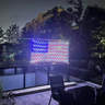 JOINTWIN American Flag Net Lights - 384 LED String Lights, Led Flag Net ...