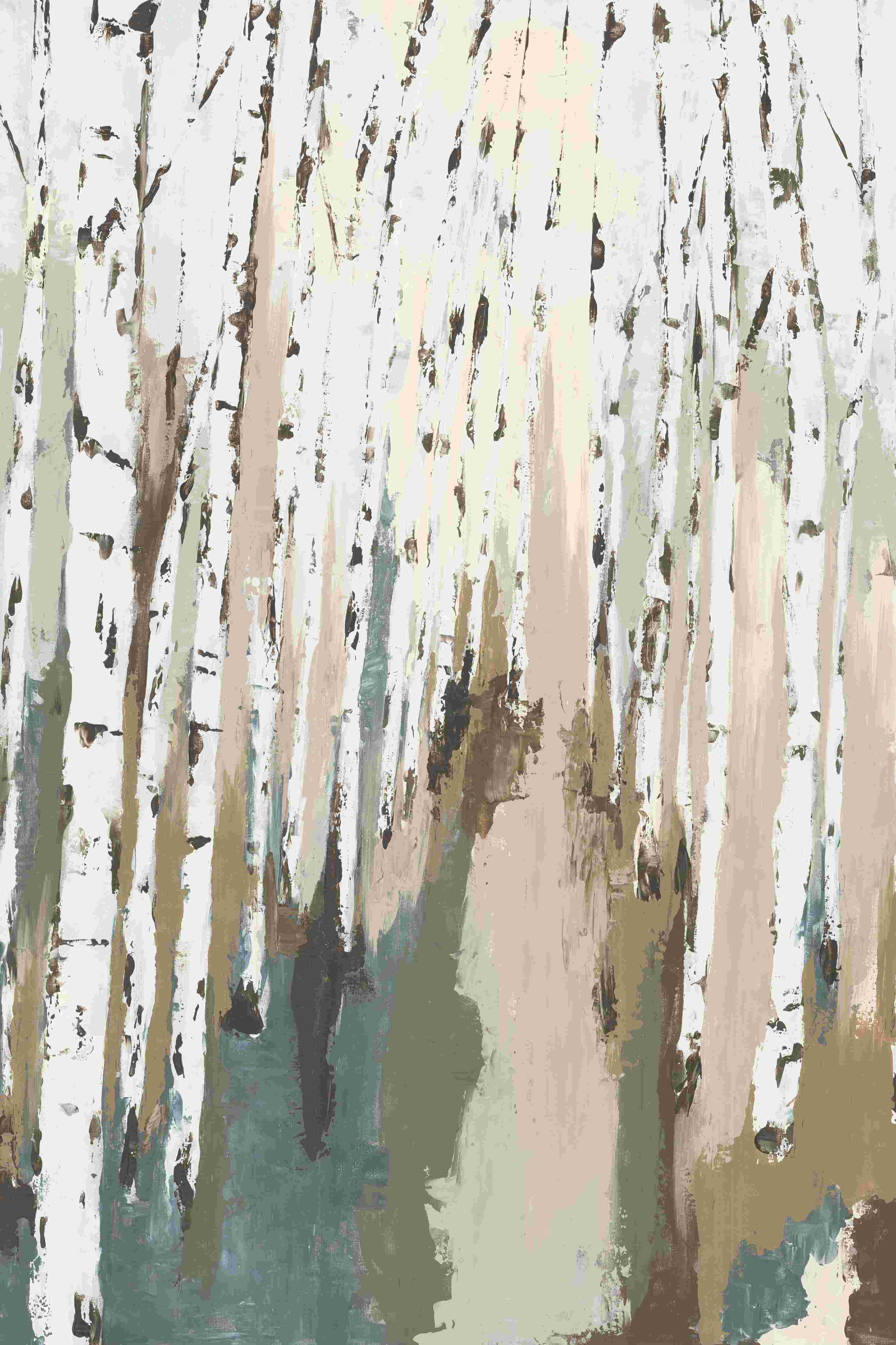 Millwood Pines Cool Neutral Birch Trees - Wayfair Canada