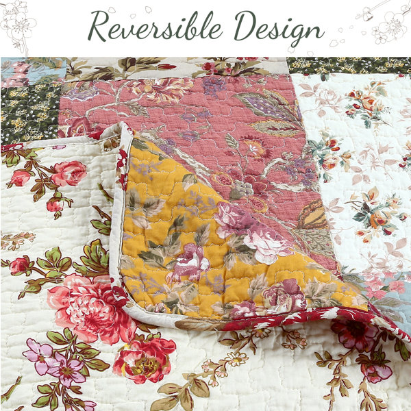 Cozy Line Home Fashion Country Vintage Farmhouse Multicolor Floral ...