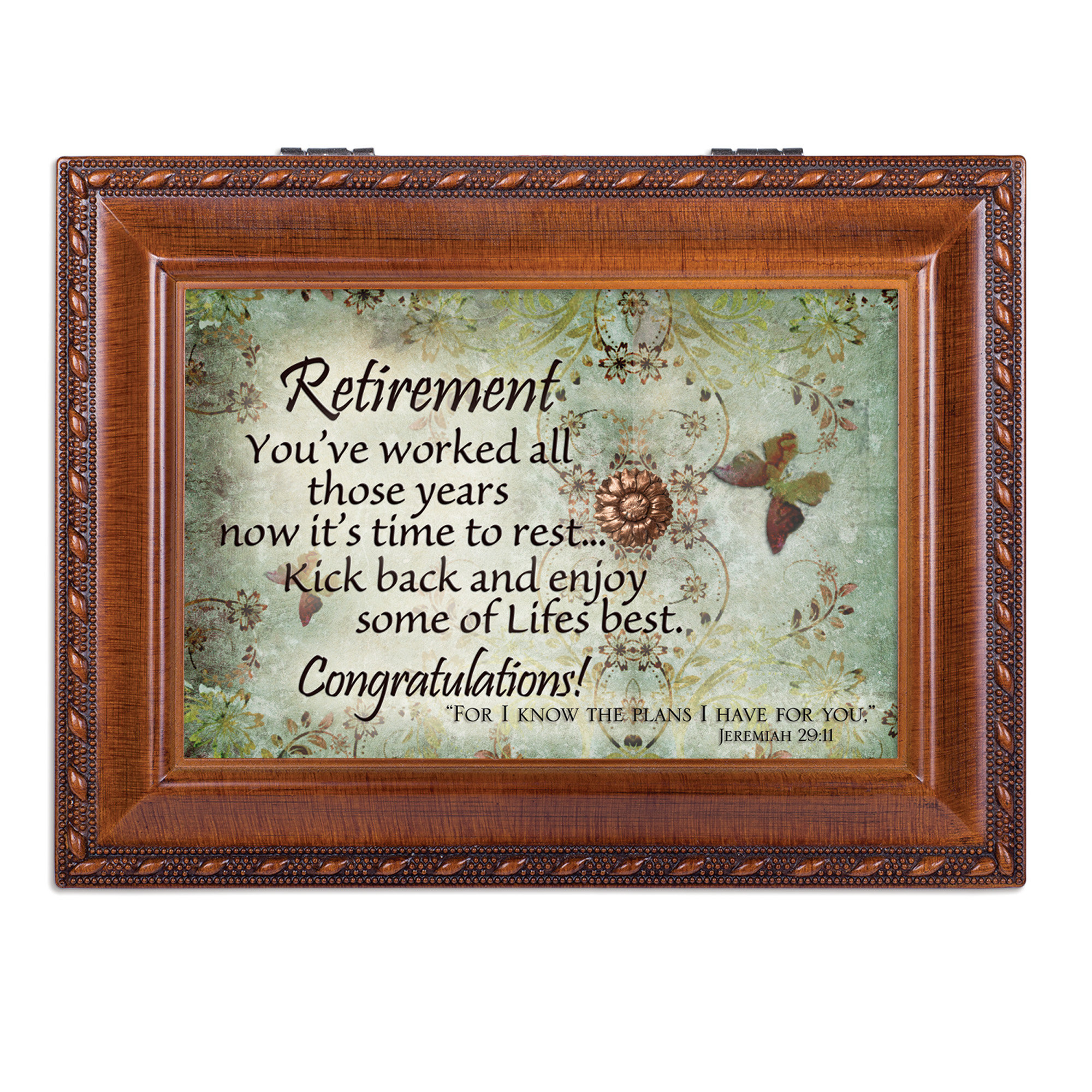 Dicksons Inc Retirement Jeremiah Musical Decorative Box | Wayfair