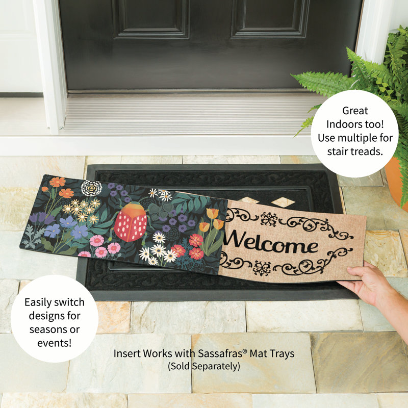 August Grove® Garden Park Beetle Sassafras Switch Mat | Wayfair