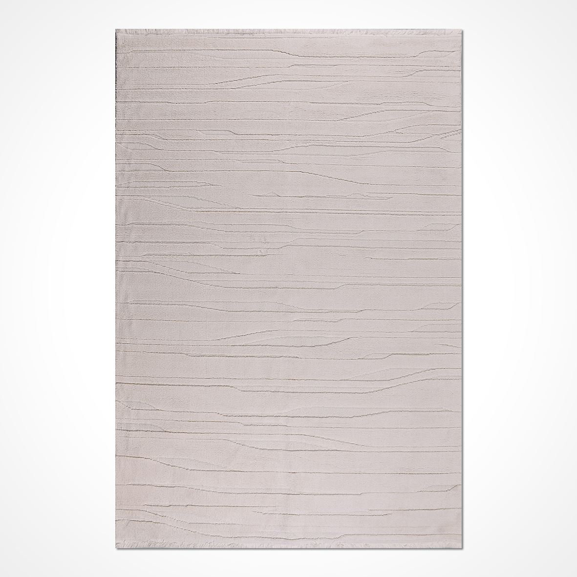 Hokku Designs Modern Cream Machine Washable Non-Slip Area Rug | Wayfair