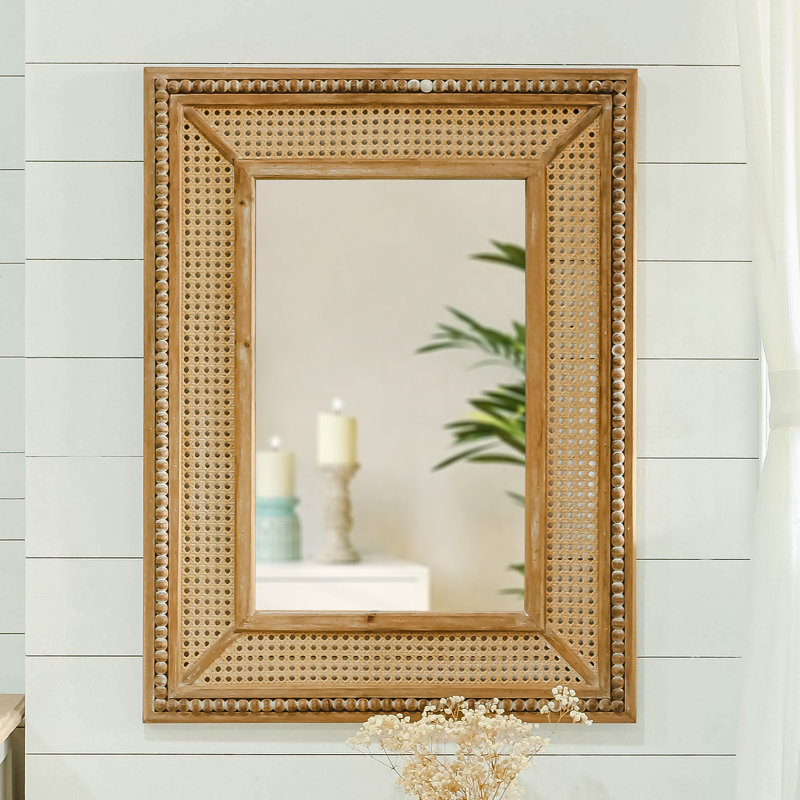 Bay Isle Home Duson Distressed Full Length Mirror | Wayfair