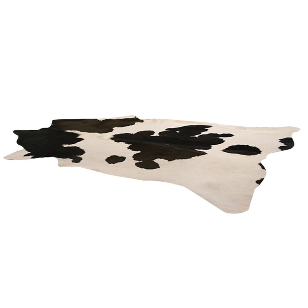 Millwood Pines Strout Animal Print Handmade Cowhide White Area Rug ...