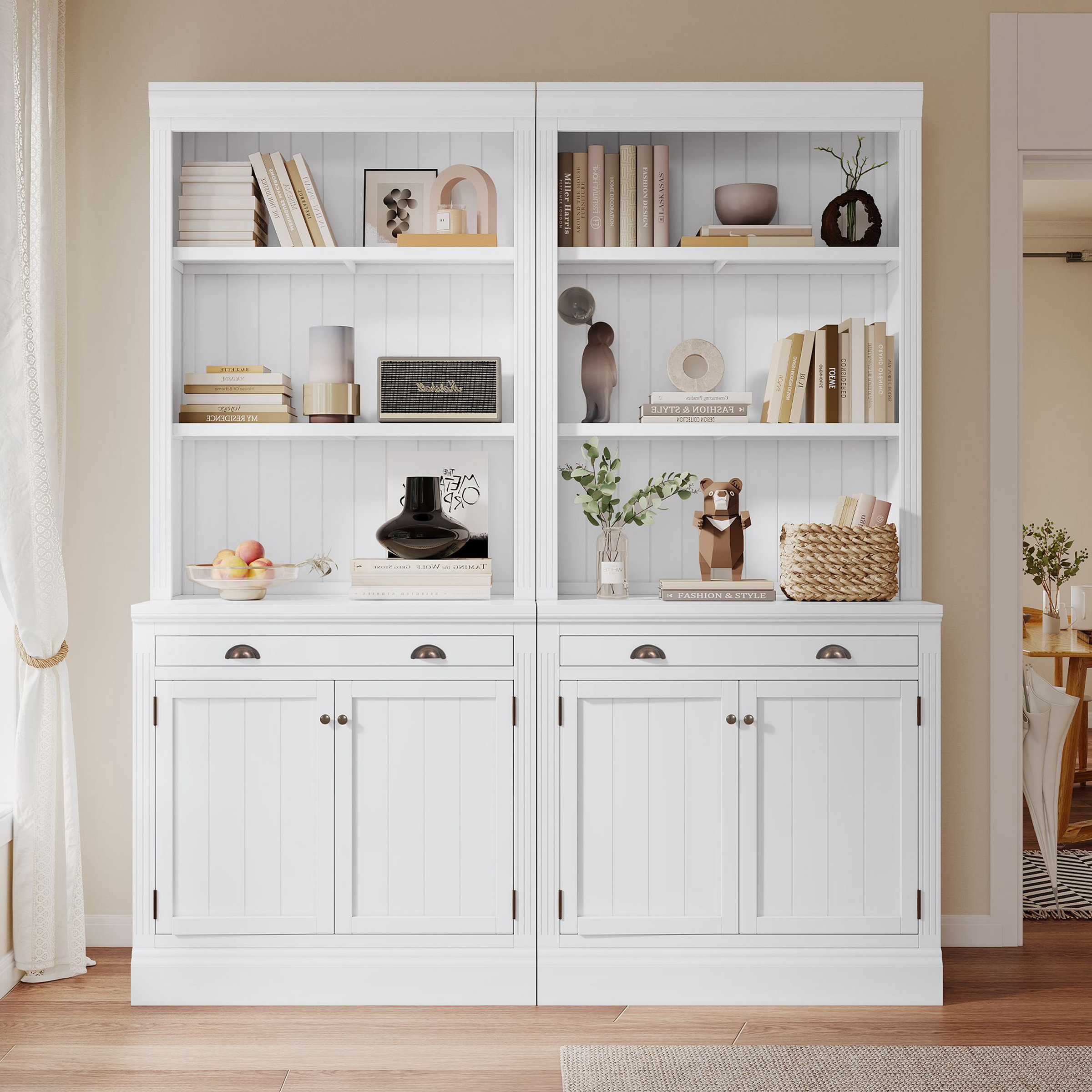 Wildon Home® Bibbee Storage Bookcase | Wayfair