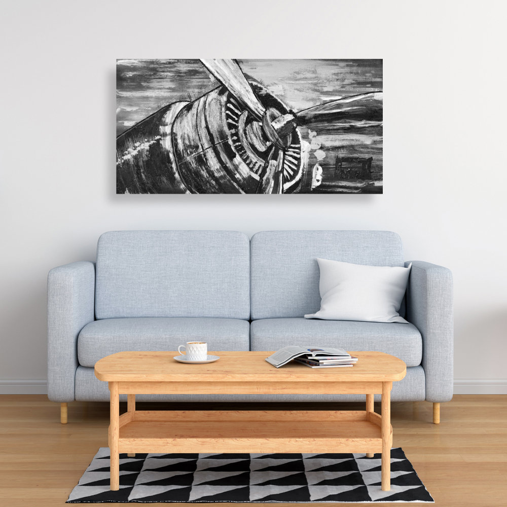 Begin Edition International Inc. Vintage Airplane Propeller Canvas ...