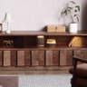 Loon Peak® TV cabinet with retro line design sense | Wayfair