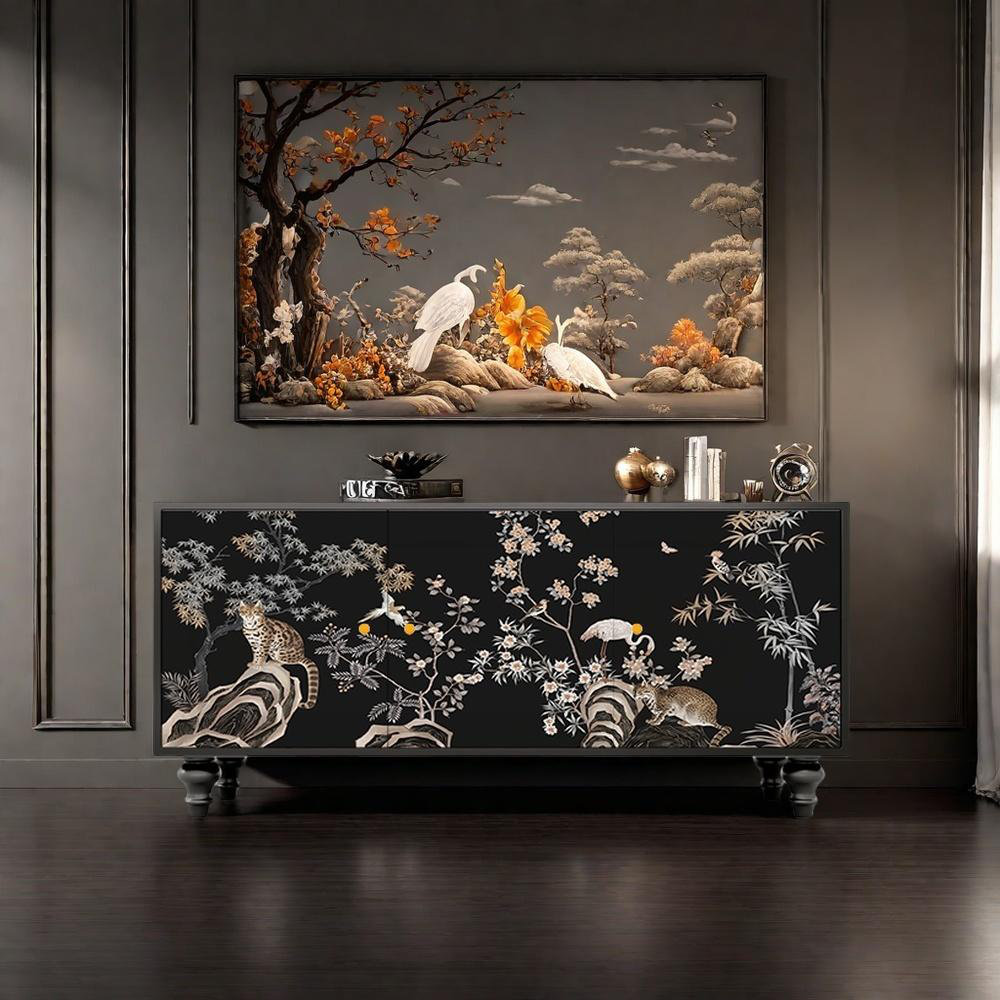 17 Stories Three Door High End Sideboard | Wayfair