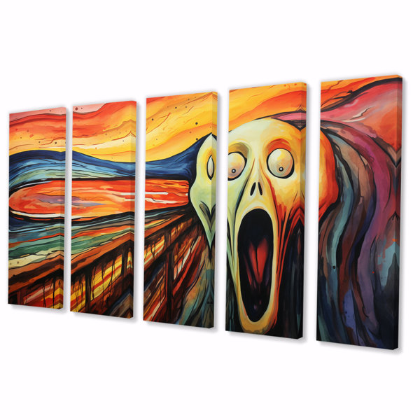 Ivy Bronx Masterpiece The Scream By Edvard I - Masterpiece Wall Decor ...