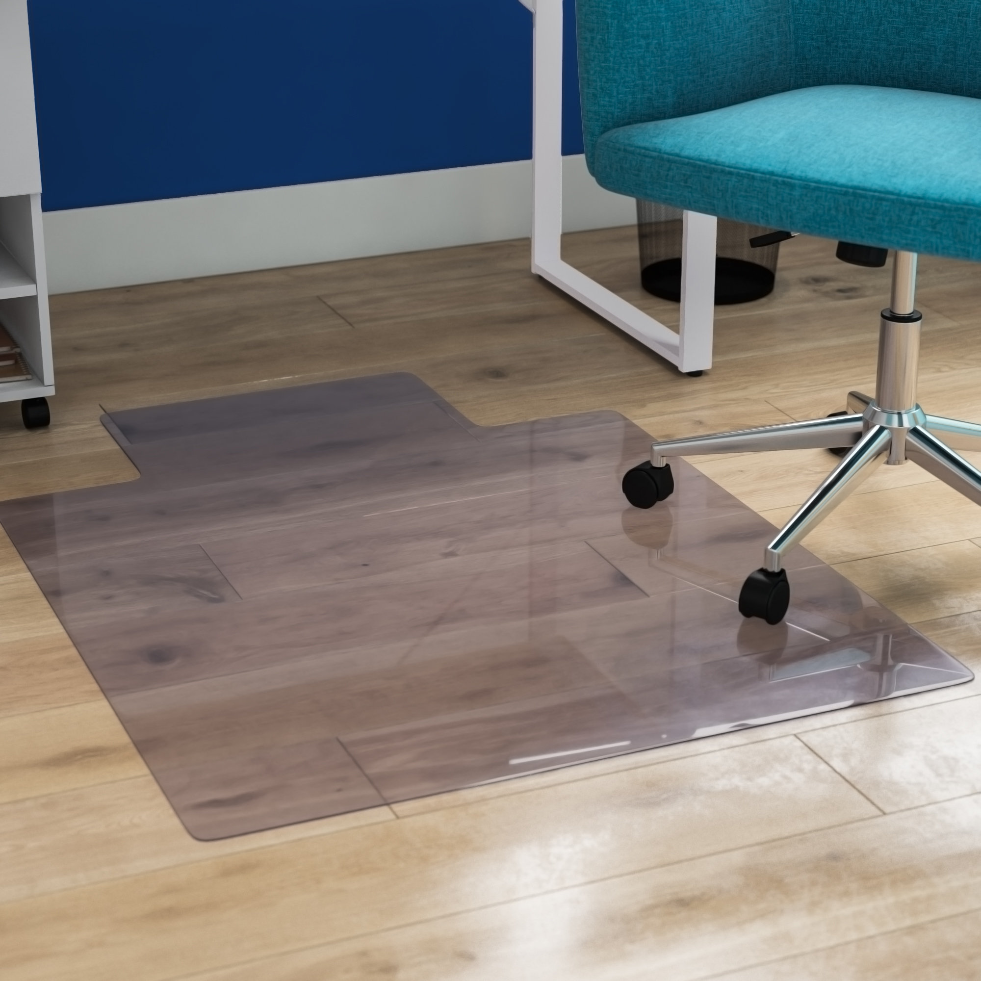 Wayfair Basics Camargo Hard Floor Straight Standard lip Chair Mat ...