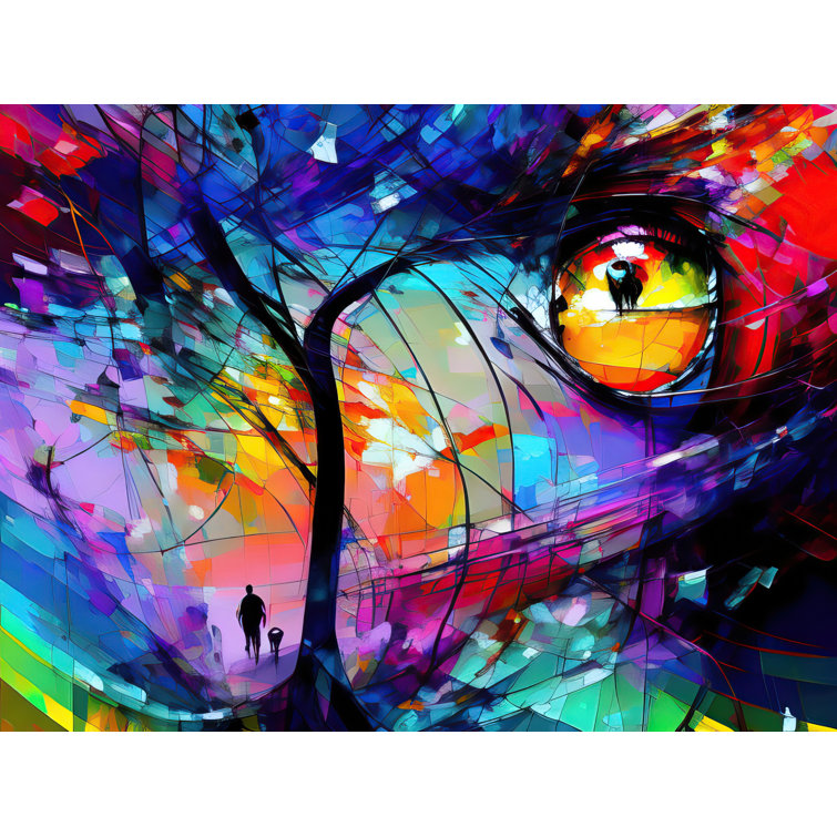 Red Barrel Studio® Modern Earth 398 On Canvas by Ronald Bolokofsky ...