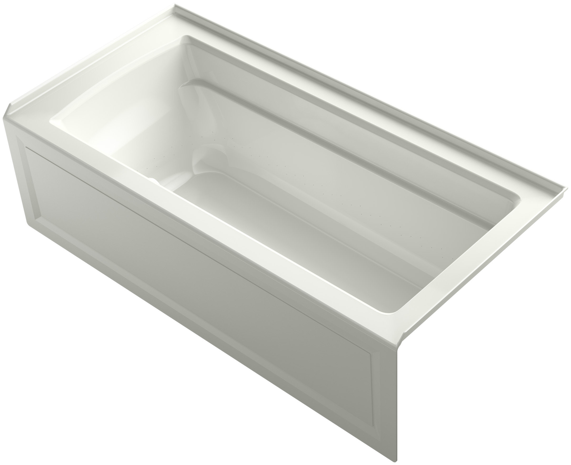 Kohler Archer® BubbleMassage™ Air Bath with Integral Apron and Right ...