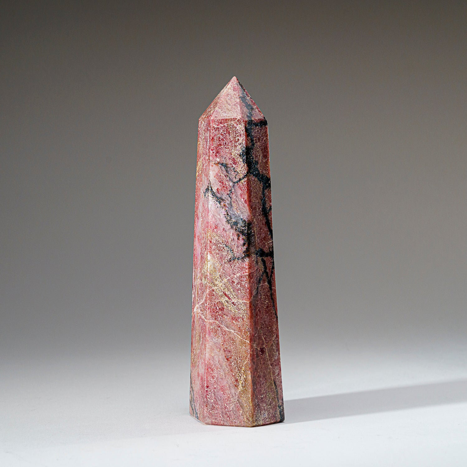 Astro Gallery of Gems Genuine Polished Imperial Rhodonite Point (2.1 ...