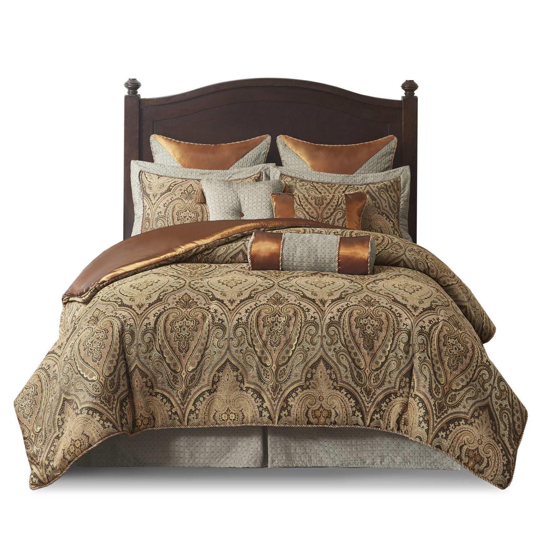 fengshu Bedding - 10 Piece 10 Overd Comforter Elegance | Wayfair