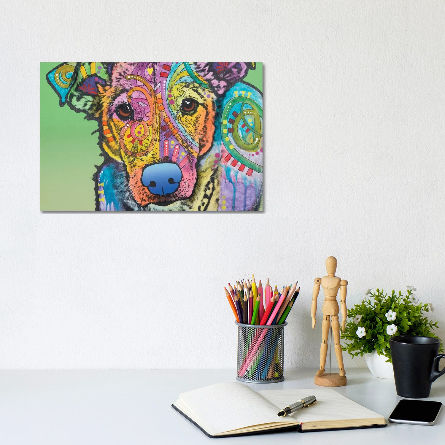 ClassicLiving Fina by Dean Russo - Wrapped Canvas Art Print | Wayfair.co.uk