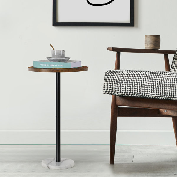 17 Stories Samien Pedestal End Table Set | Wayfair