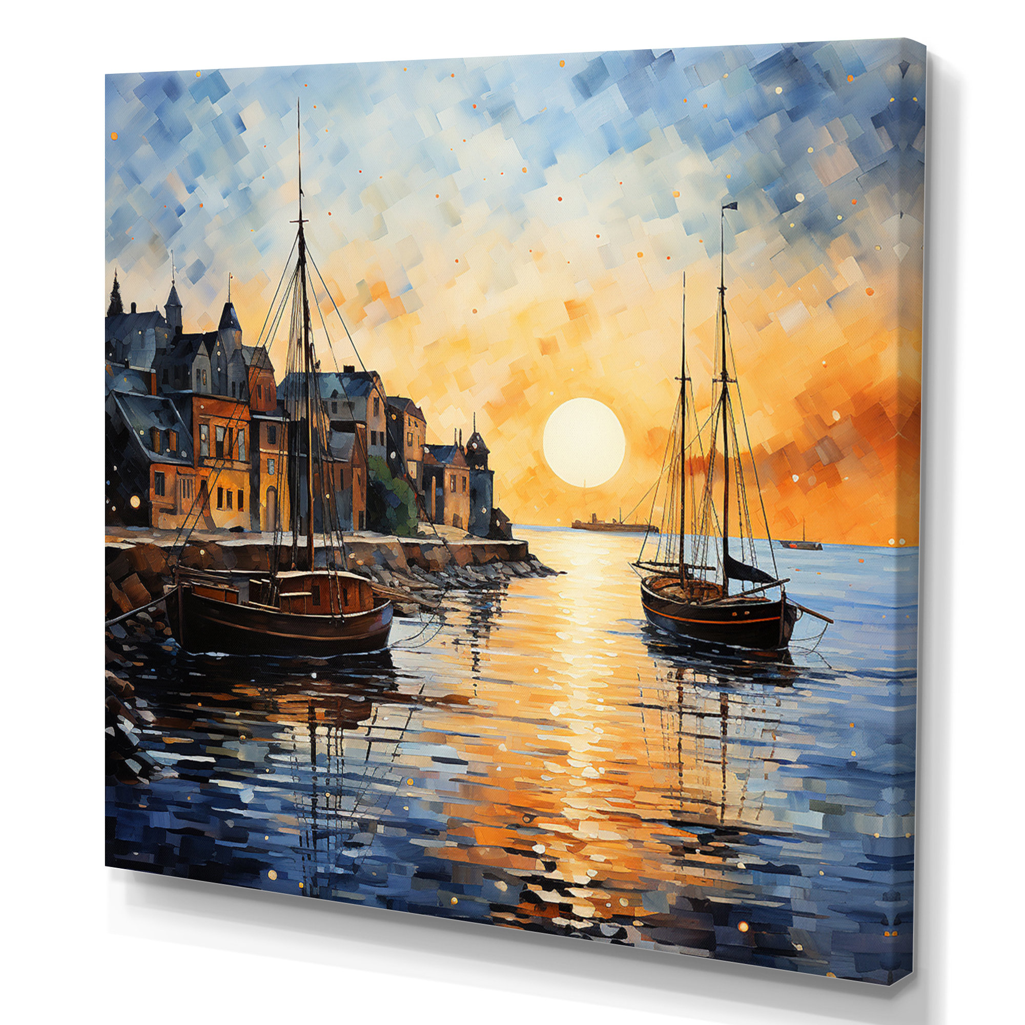 Longshore Tides Coastal Port of Tranquility XI - Print | Wayfair