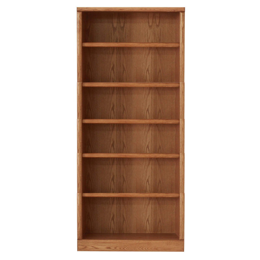 Forest Designs 72" H x 36" W Solid Wood Standard Bookcase | Wayfair