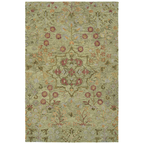 Charlton Home® Aileigh Abstract Rug & Reviews | Wayfair