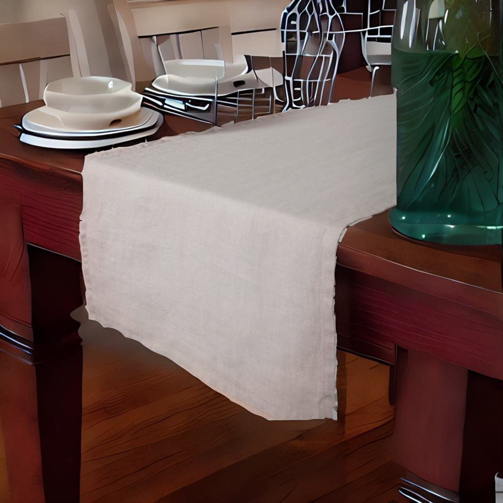 Birch Lane™ Valle Rectangular Linen Table Runner | AllModern