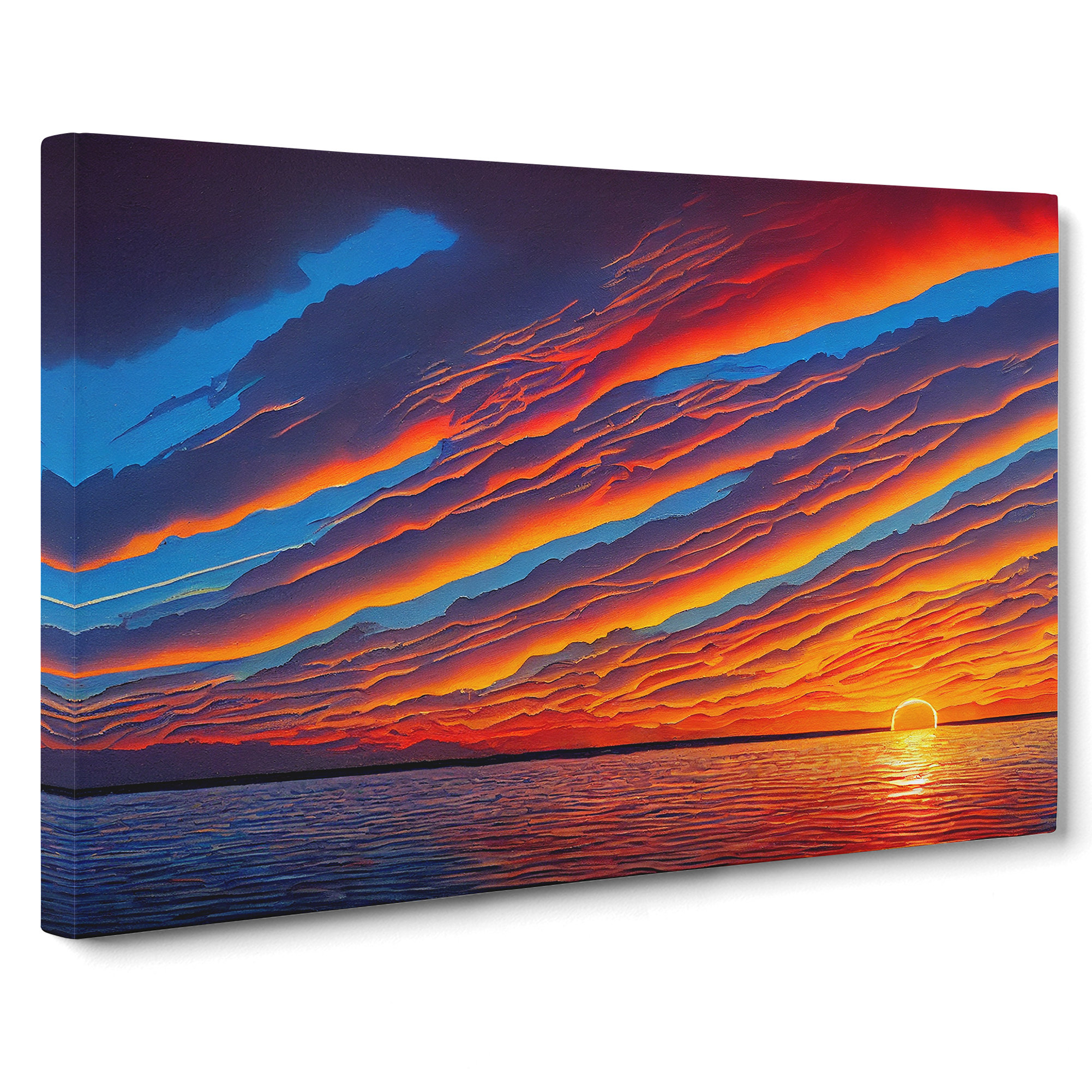 House of Hampton Endearing Sunset Seascape | Wayfair.co.uk