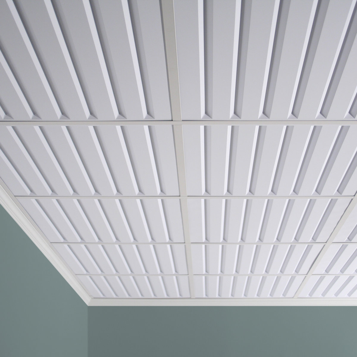 Ceilume Southland 24 L x 24 W Rigid Vinyl Ceiling Tile & Reviews | Wayfair