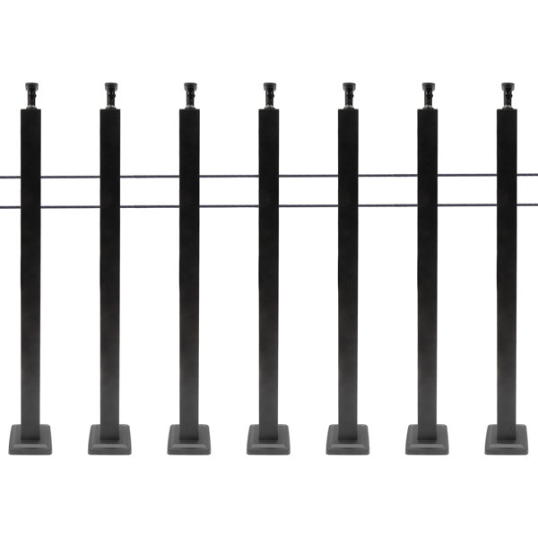 YXSUN 36'' H x 2'' W Black Metal Hardware | Wayfair