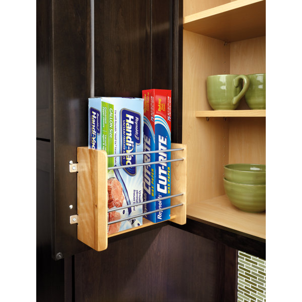 Rev-A-Shelf Wood Foil/Wrap Cabinet Door Organizer & Reviews | Wayfair