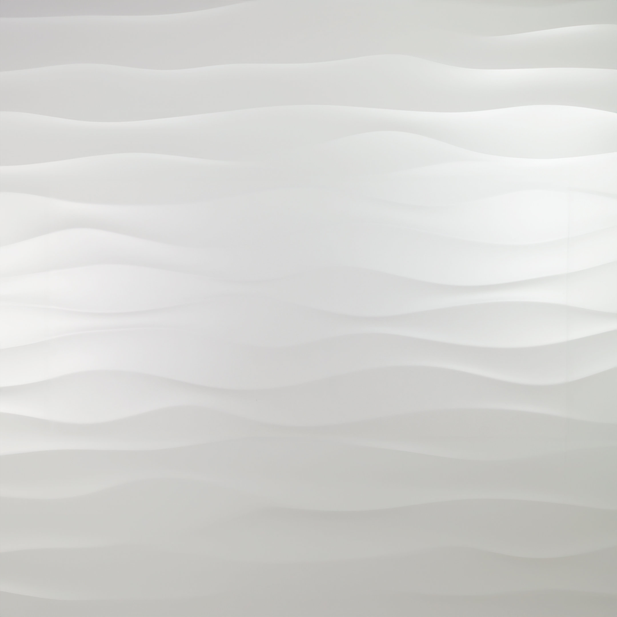 Qube Tiles Silom White Wave 12" x 24" Matte 3D Textured Wall Tile ...
