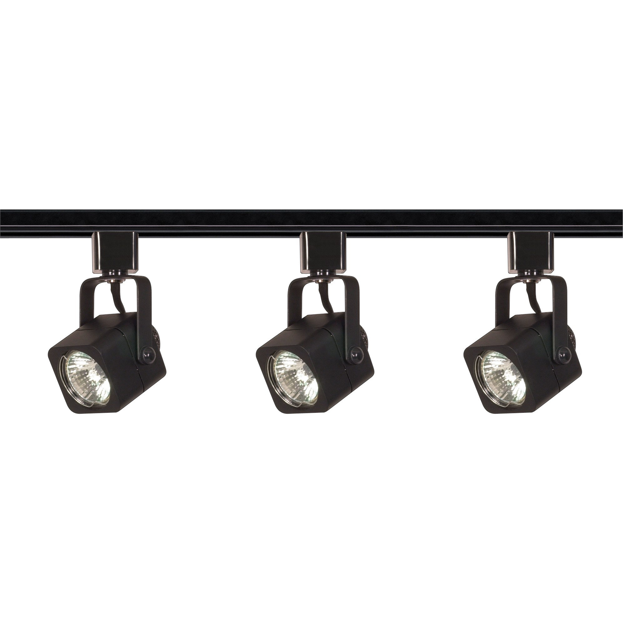 Arlmont & Co. Rupert 48'' 3 -Light Standard Track Lighting Track Kit ...