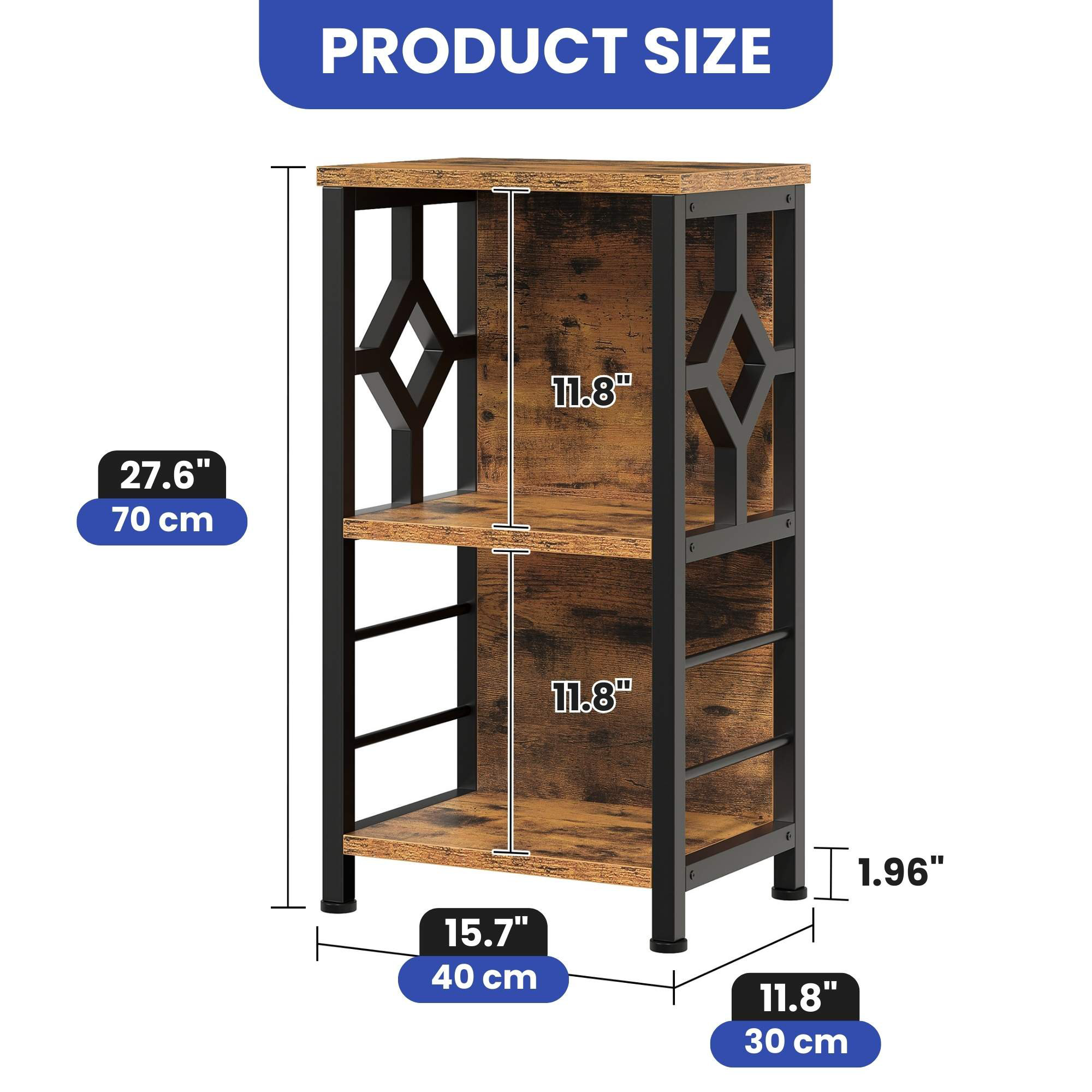 17 Stories Marscot Etagere Bookcase | Wayfair