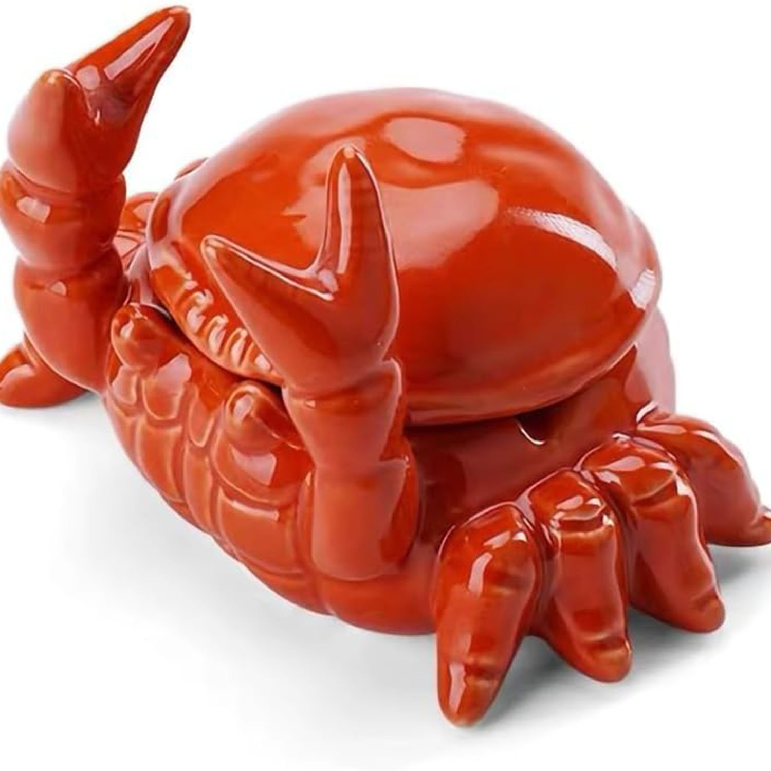 ULIMUS Crab Ceramic Ashtray With Lid, Cute Cigar Ashtray For Indoor Or ...