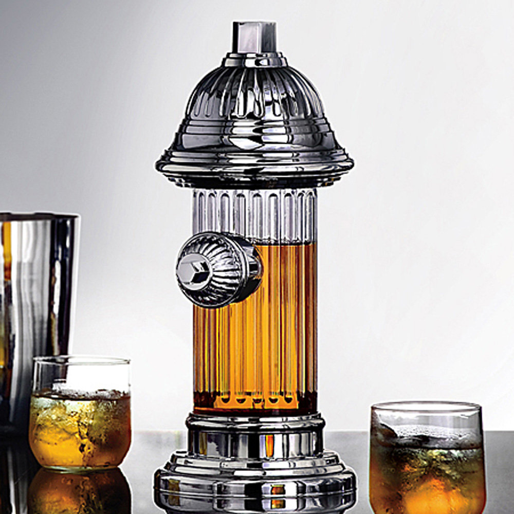 Godinger Silver Art Co Fire Hydrant Beverage Dispenser | Wayfair